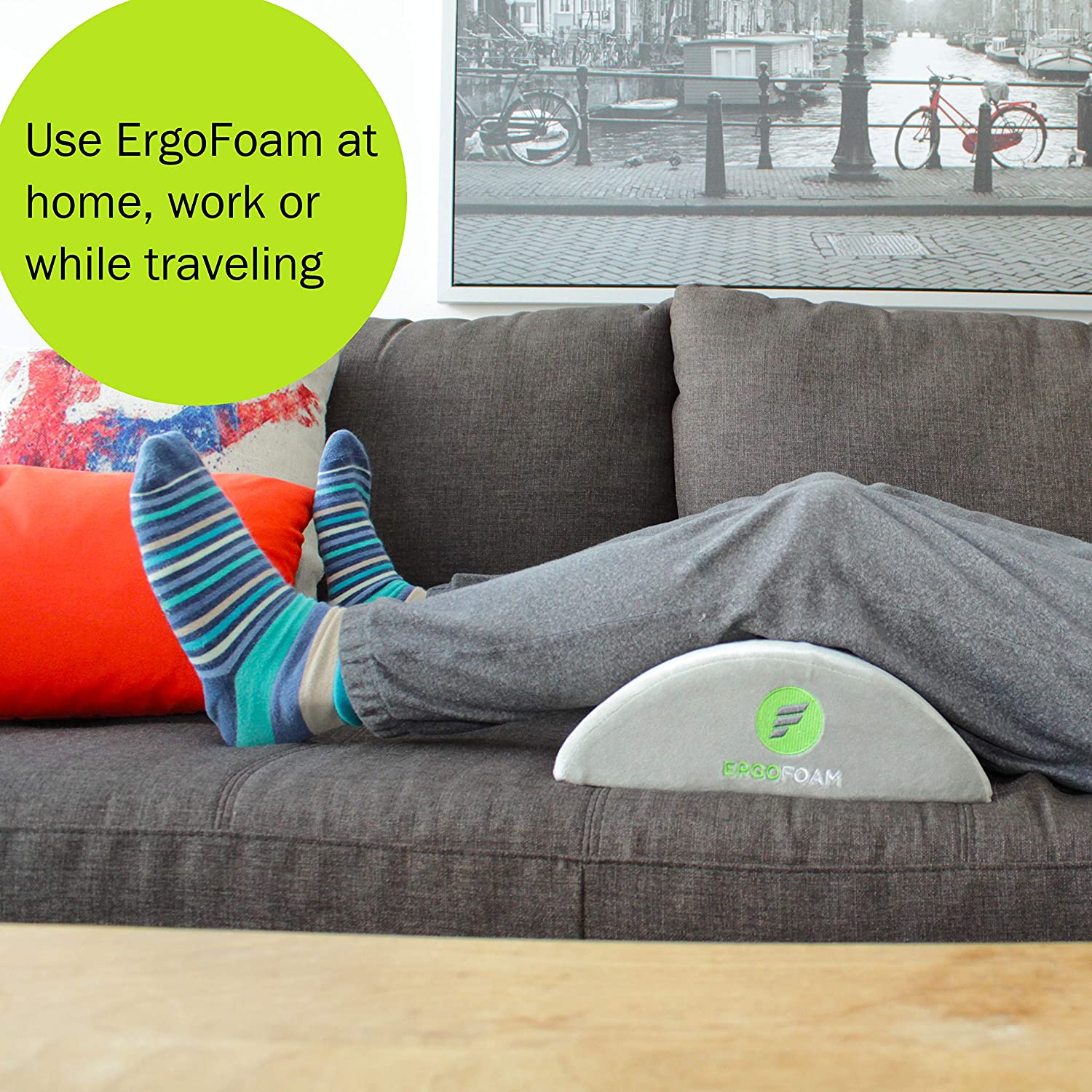 leg rest for under desk |Desk foot stools– ErgoFoam